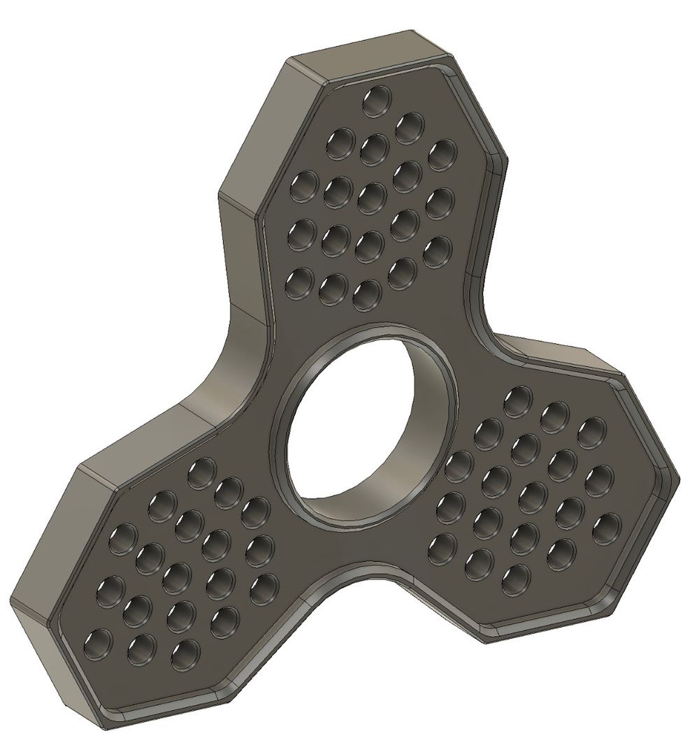 Machining a Fidget Spinner